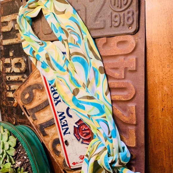 Accessories | Bogo Scarfteal Yellow Brown Color To Outfit | Poshmark